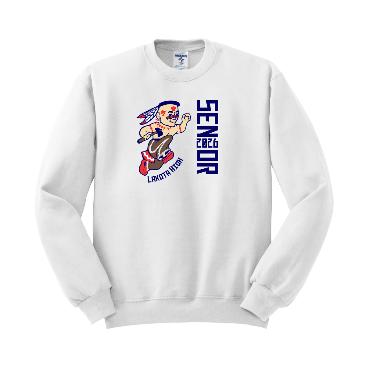 Lakota Senior Class Fundraiser Design 4 Basic Crewneck Sweatshirt – R ...
